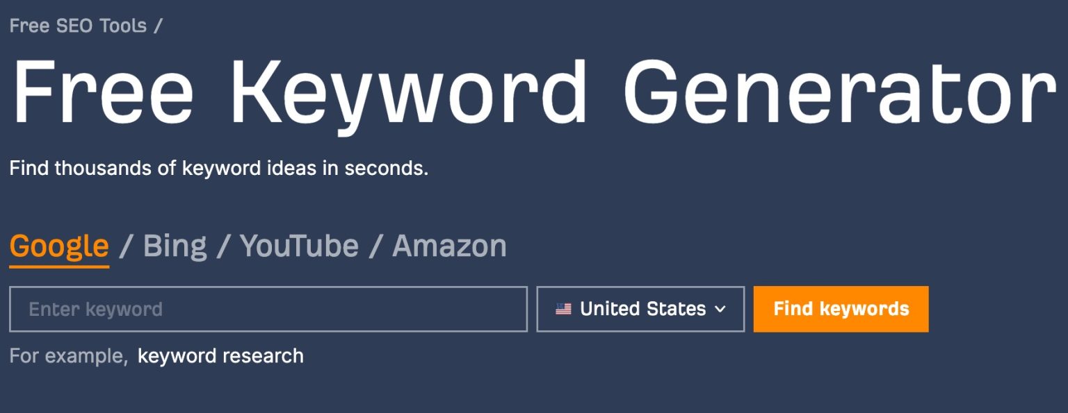 Free Keyword Research Tools 2024 (Keep Updating) - Grace Leung